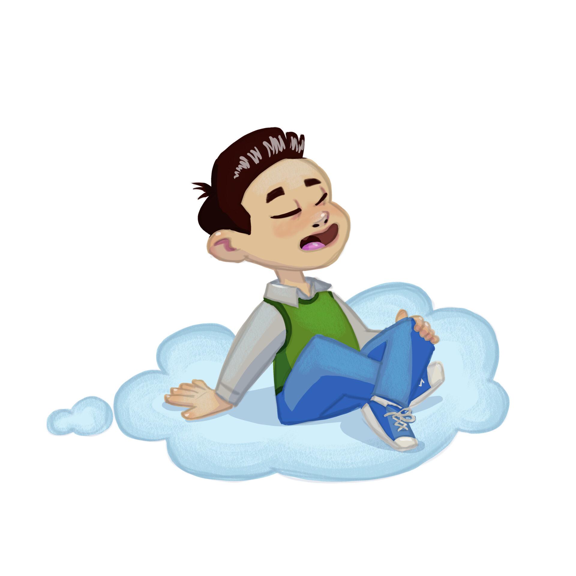 Cloudy With A Chance To Breathe - Kirk Illustration